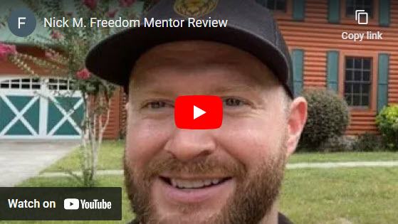 Nick Inspiring True Story | Freedom Mentor